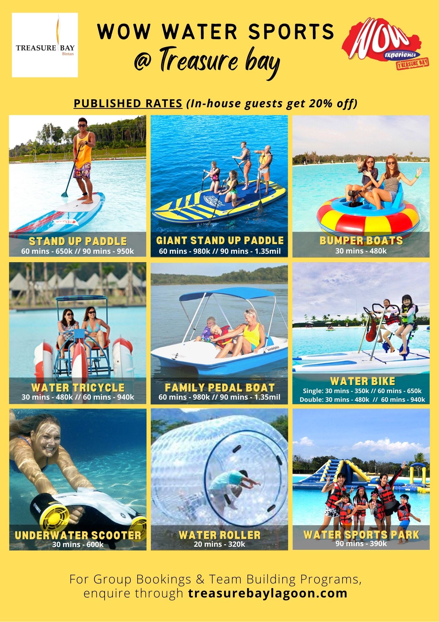 Best Activities & Team Building Rates & Packages in Bintan